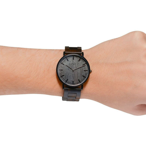 Havu Hiili Wooden Watch, 40 mm, 10008