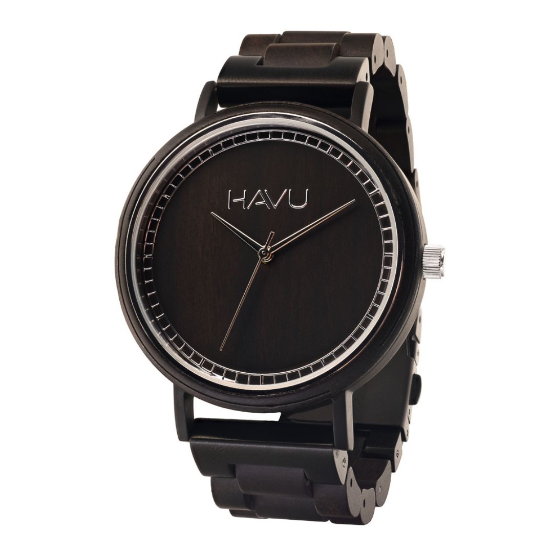 Havu Virta Wooden Watch, 42 mm, 10061