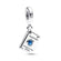 Pandora Moments Openable Passport Charm, Silver, 792680C01