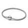 Pandora Moments Round Clasp Wing Chain Bracelet, Silver, 594028C00