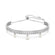 Swarovski x Ariana Grande Bracelet, Rhodium Plated Metal, White Crysta