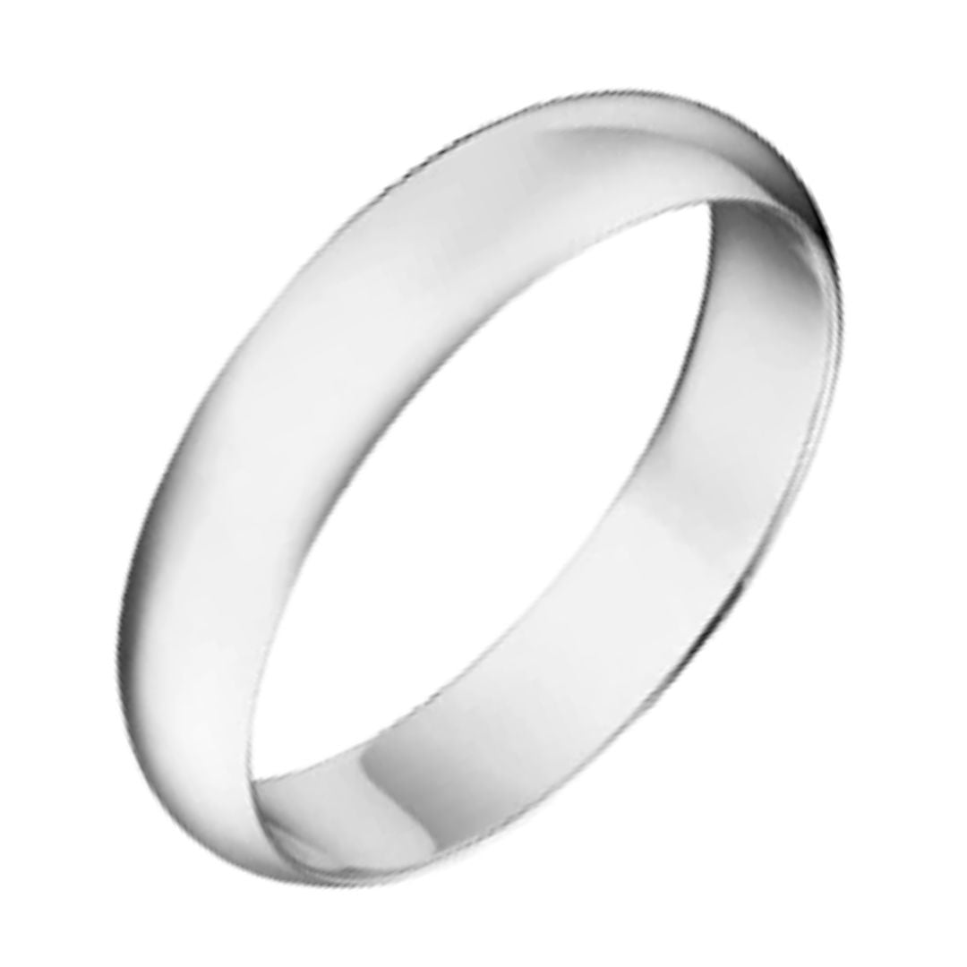 Kalevala Wedge ring 3,5 mm, white gold, Kalevala Originals