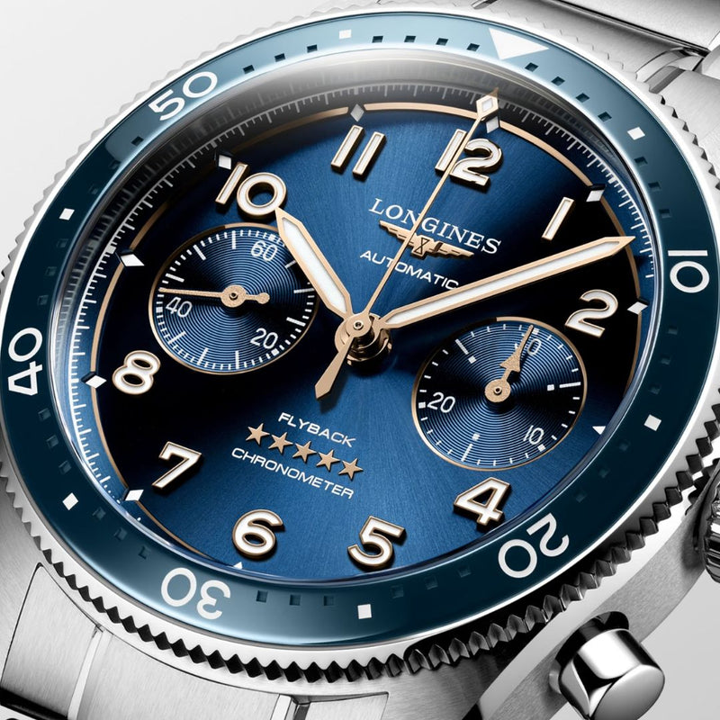 Longines Spirit Flyback watch L38214936