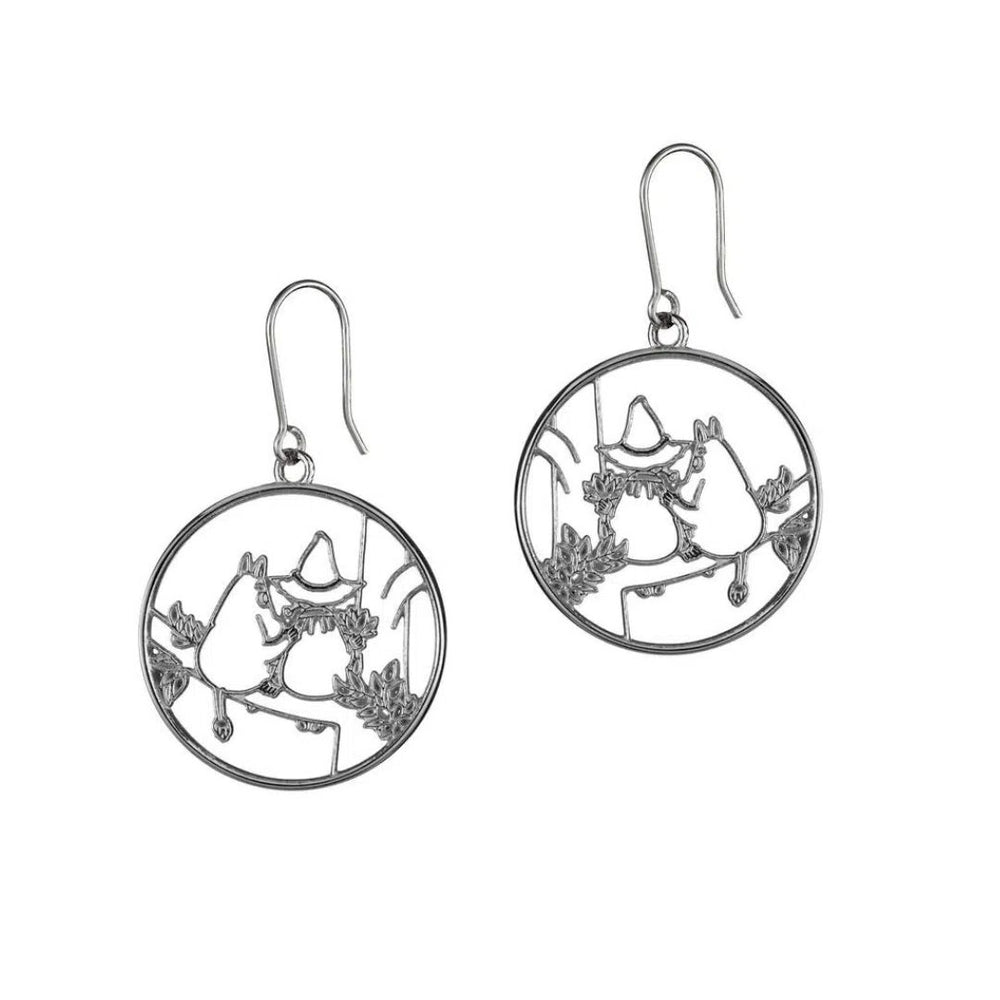 Lumoava x Moomin, Friendship earrings, sterling silver