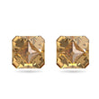 Swarovski Chroma earrings with yellow crystals