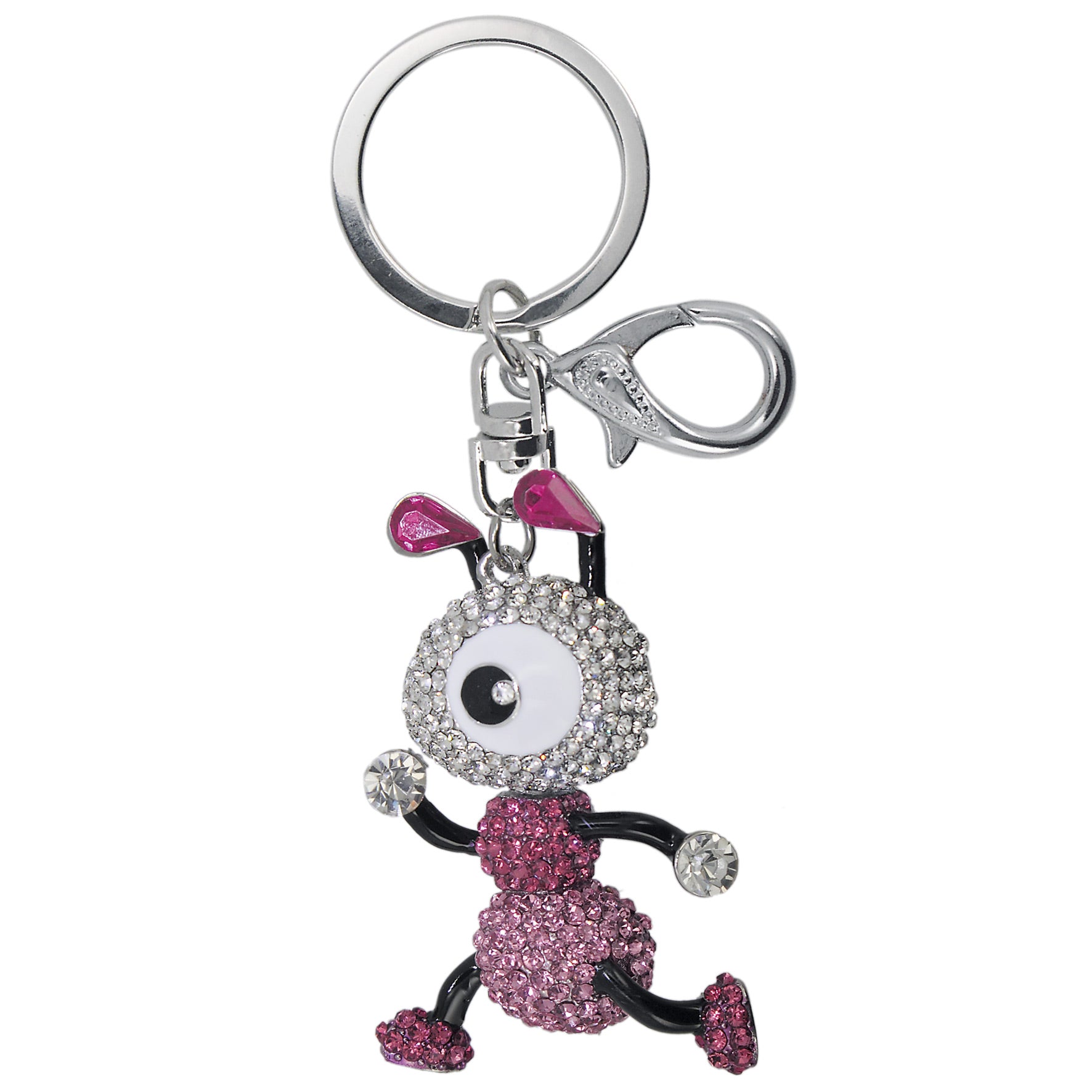 Purse and keyring, ant